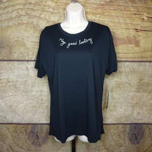 Carbon Copy | Tops | Carbon Copy Medium Hey Good Looking T Shirt Black ...